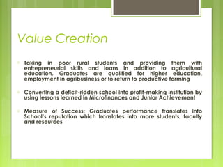 Self-Sufficient School Business | PPT