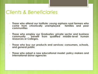 Self-Sufficient School Business | PPT