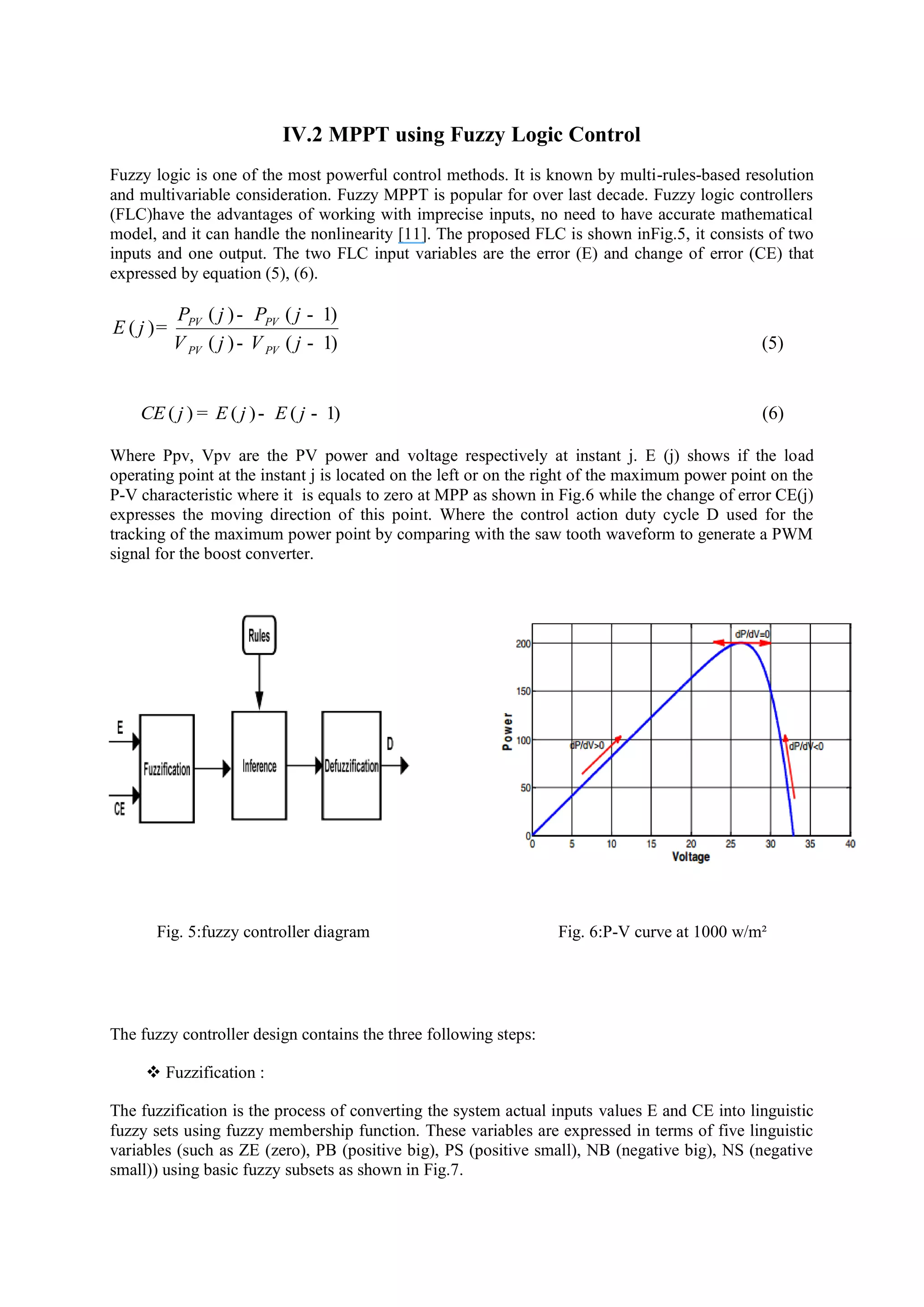 Comparison of P&O and fuzzy MPPT Methods for Photovoltaic System | PDF