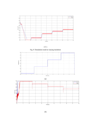 Comparison of P&O and fuzzy MPPT Methods for Photovoltaic System | PDF