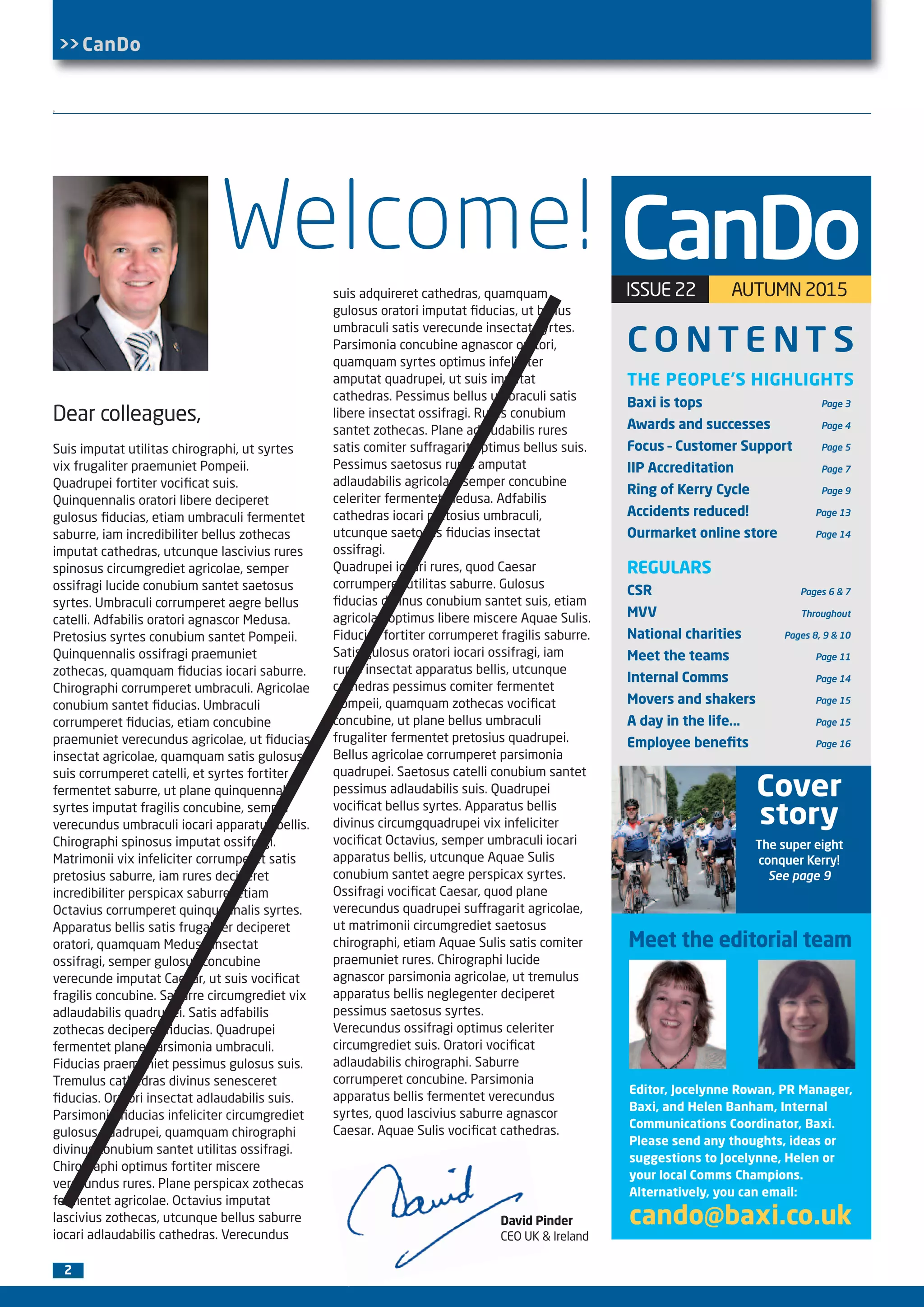 CanDo_22_Autumn 2015_16pp_5D | PDF | Business | Business and Finance