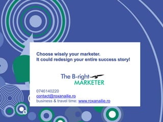 B-right Marketer & Brand Builder- portfolio | PDF