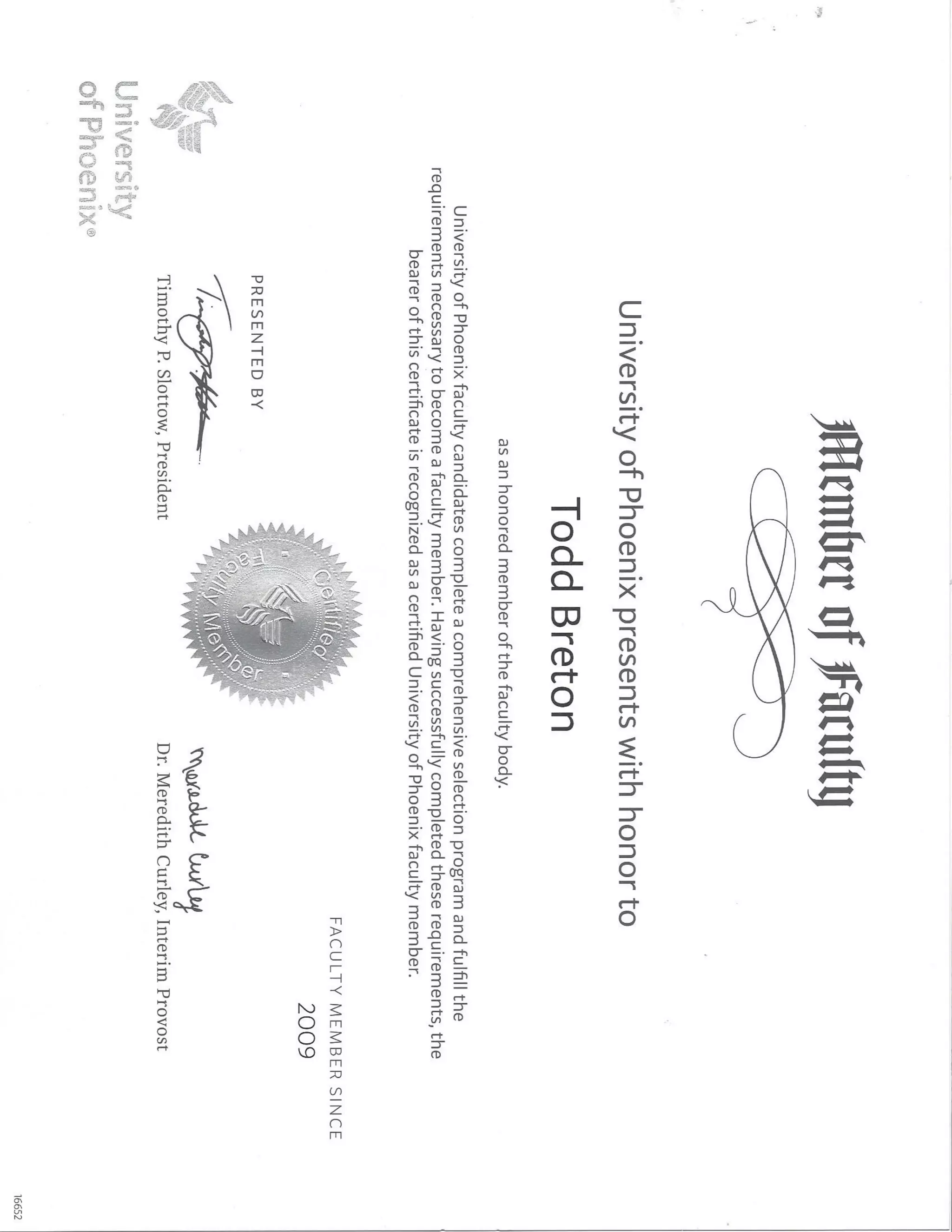 University of Phoenix Recognition | PDF