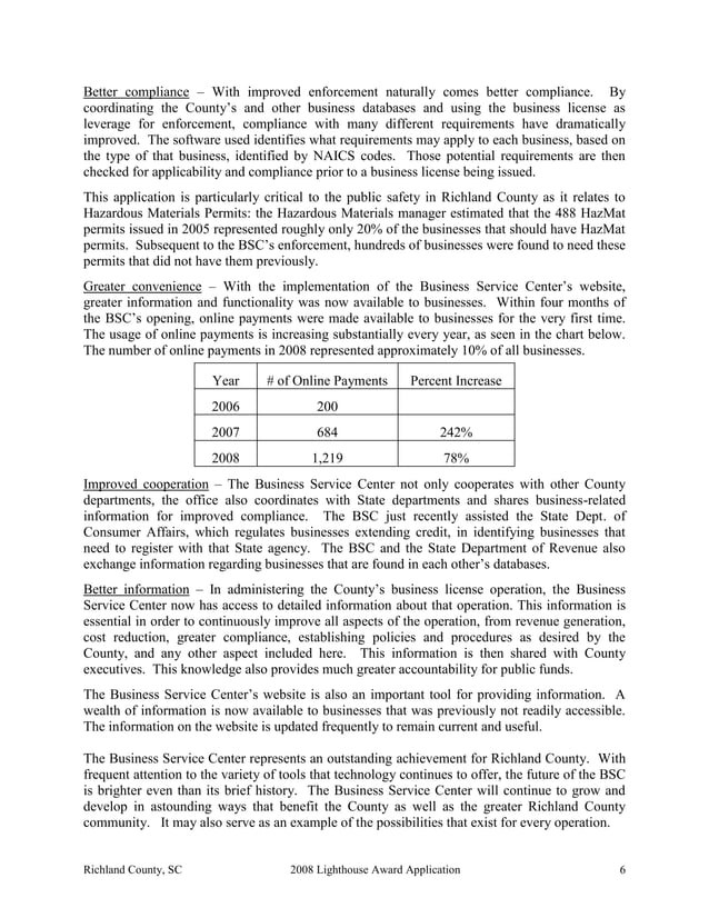 Award App - CMRTA Lighthouse 2008 | PDF