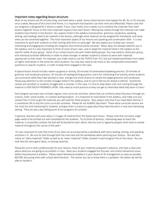 Teaching Guidelines-Academic Programs | PDF