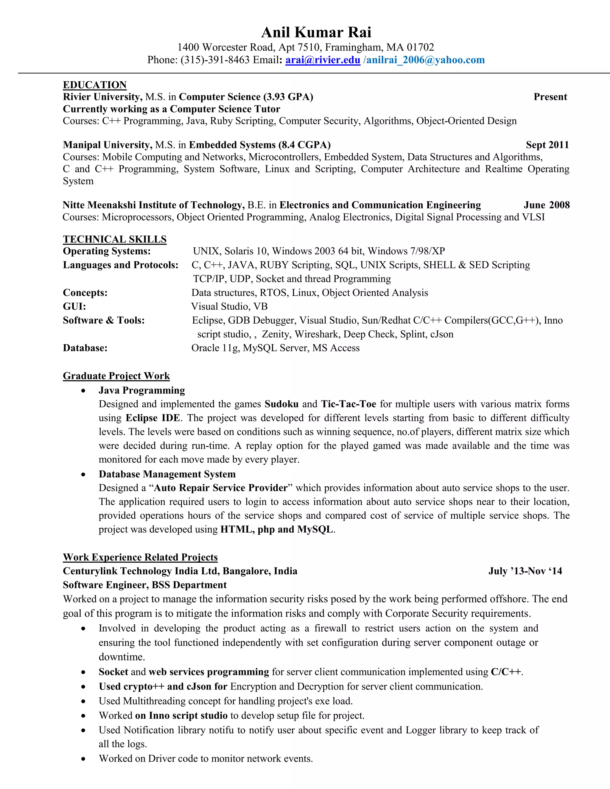 Anil Kumar Rai | PDF