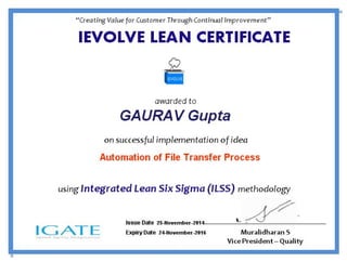 eCertificate_GAURAV Gupta | PDF