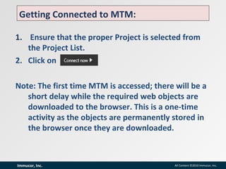 MTM Test Management System | PPT