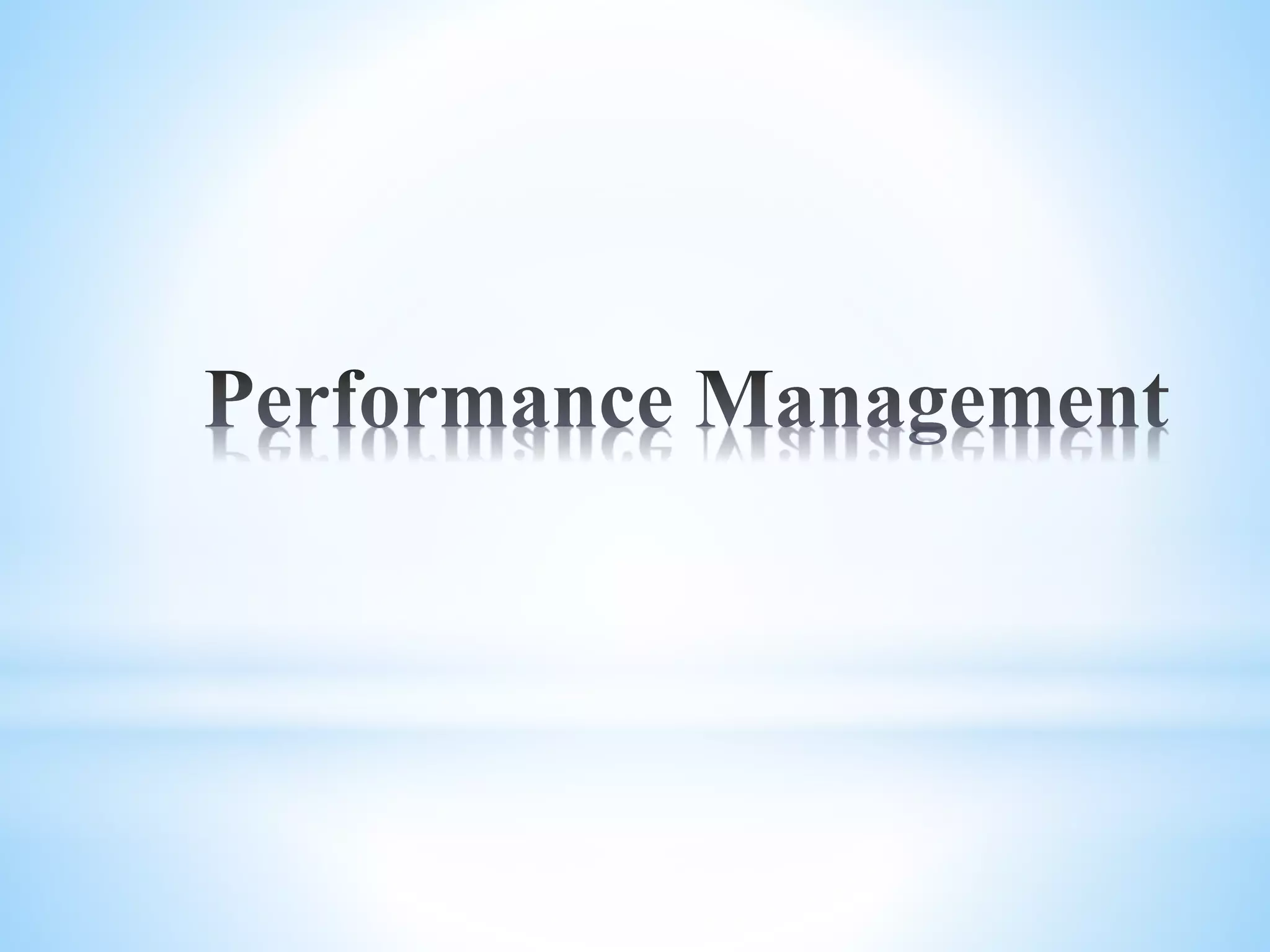 Performance Management System | PPTX