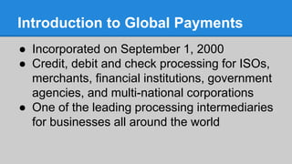 Global Payments BIZX Presentation | PPTX