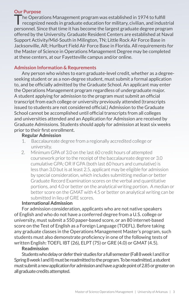 Booklet Brochure_MSOM | PDF
