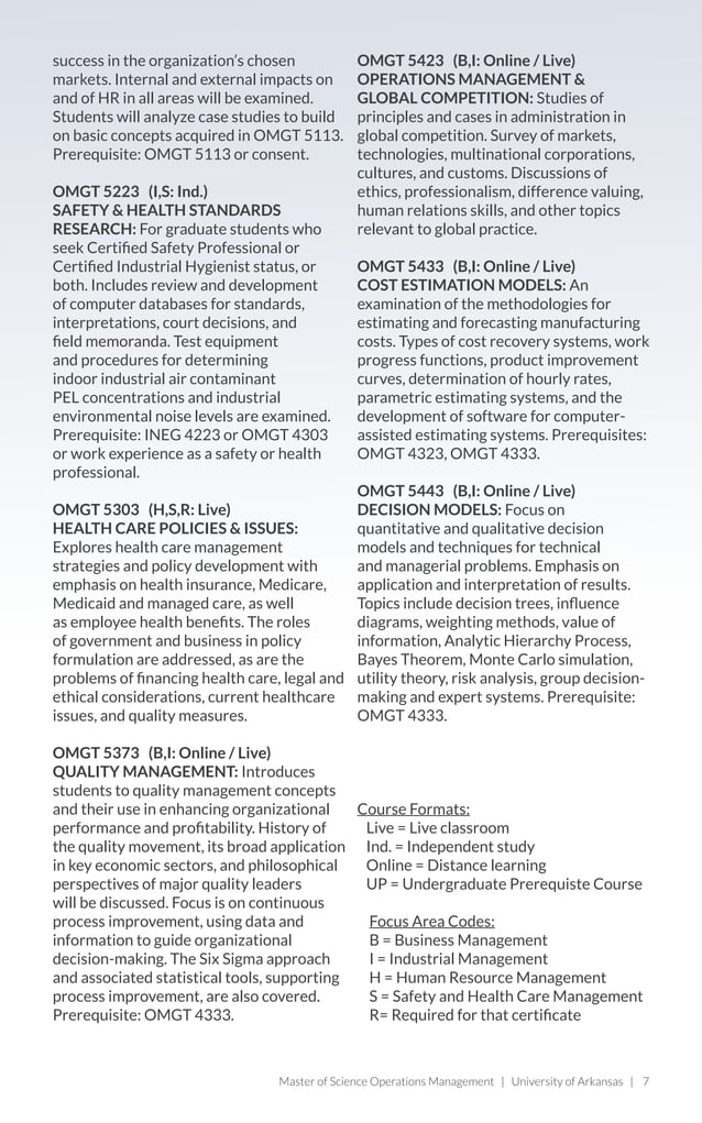 Booklet Brochure_MSOM | PDF