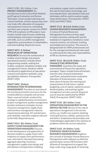 Booklet Brochure_MSOM | PDF