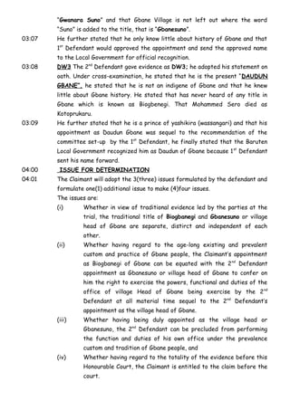 BIOGBANEGI Final Written Address | DOC