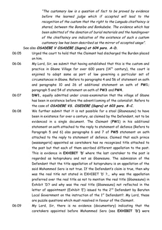 BIOGBANEGI Final Written Address | DOC