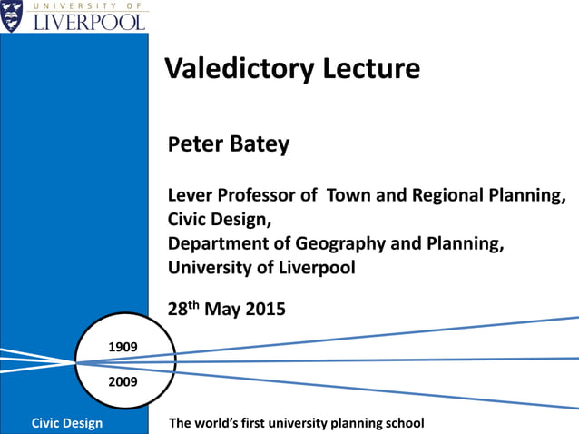 Valedictory Lecture | PDF