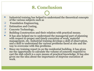 Industrial Training Report-(2012-13) | PPT