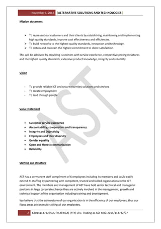 AST company Profile(2) | PDF