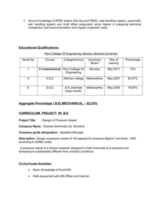 Pranav resume | DOC