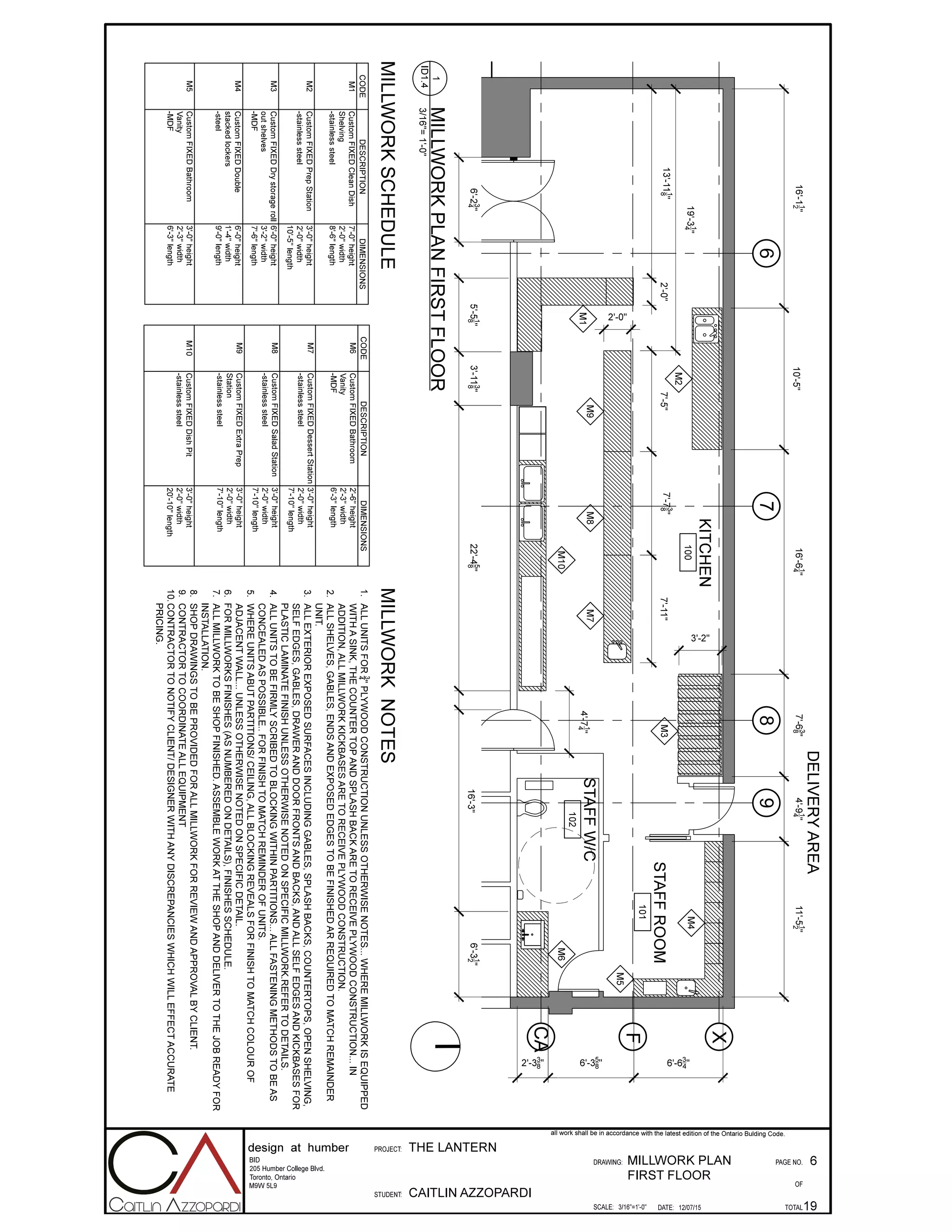 Caitlin Azzopardi Working Drawing Set | PDF