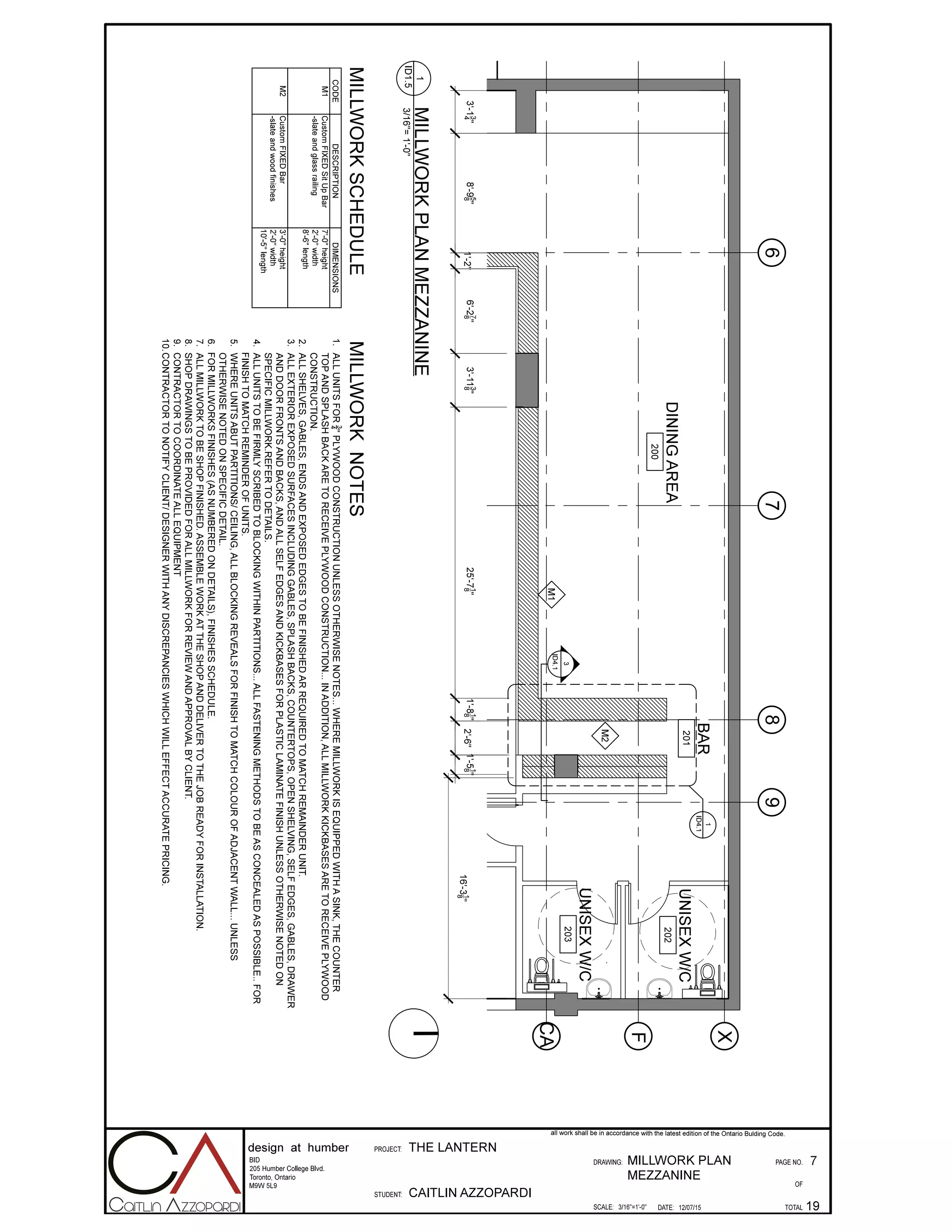 Caitlin Azzopardi Working Drawing Set | PDF