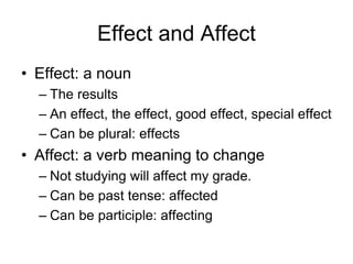 9 easily confused words | PPT