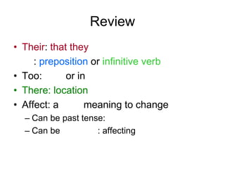 9 easily confused words | PPT