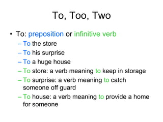 9 easily confused words | PPT