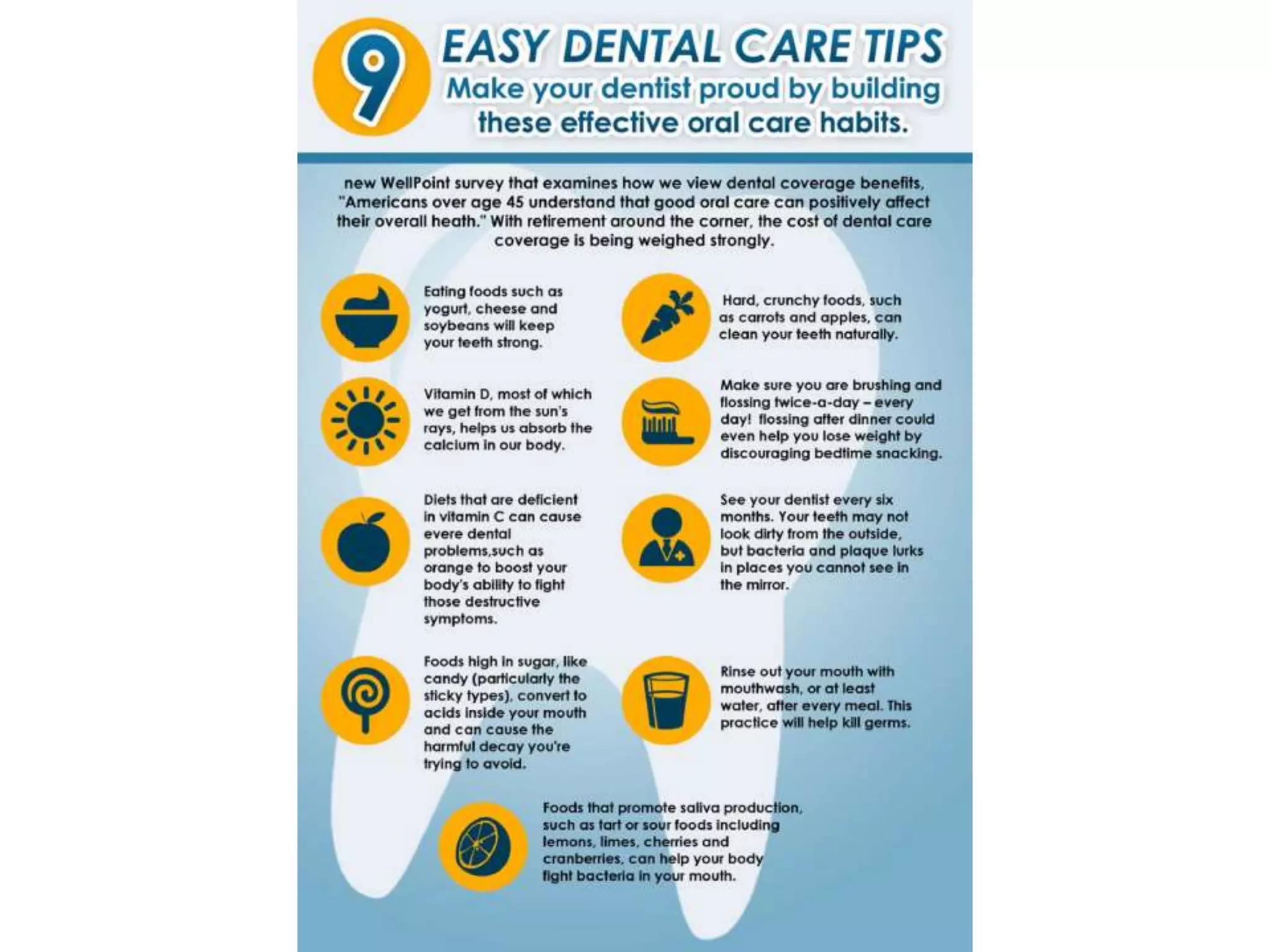 9 Easy dental care tips | PPT