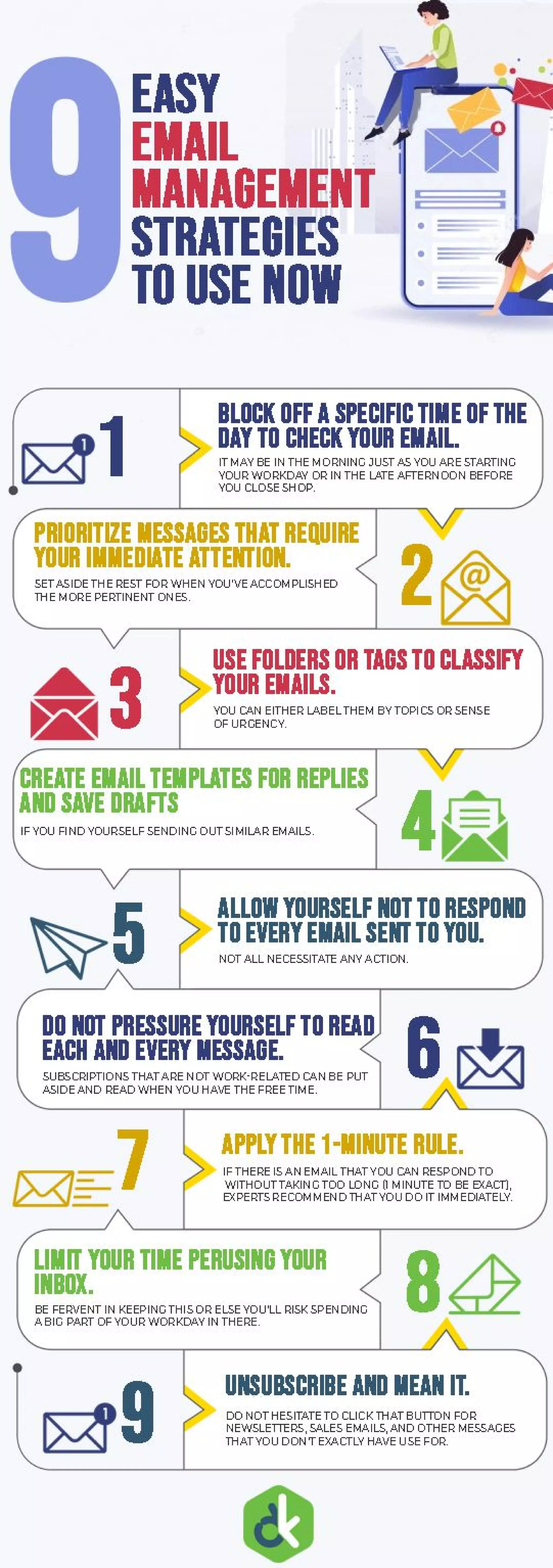 9 EASY EMAIL MANAGEMENT STRATEGIES TO USE NOW | PDF