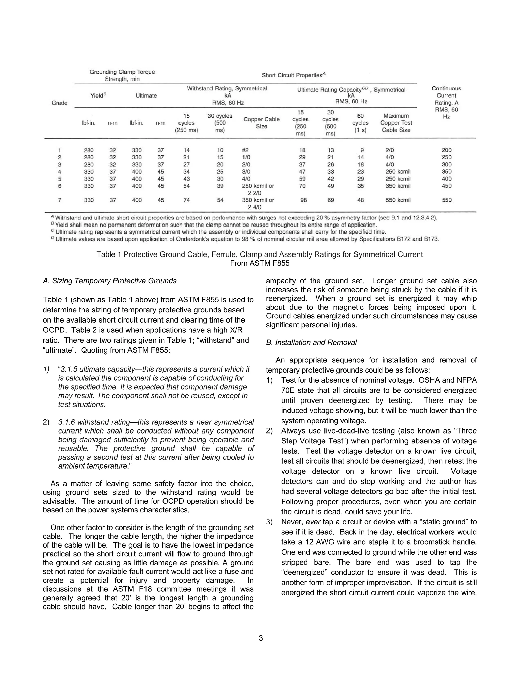 Do's and Don'ts of Personal Protective Grounding IEEE IAS Transactions Final | PDF