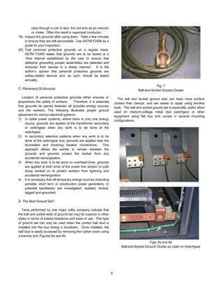 Do's and Don'ts of Personal Protective Grounding IEEE IAS Transactions Final | PDF