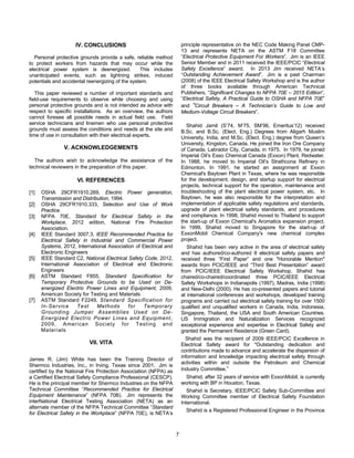 Do's and Don'ts of Personal Protective Grounding IEEE IAS Transactions ...