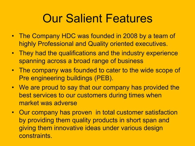 HDC Profile | PPT