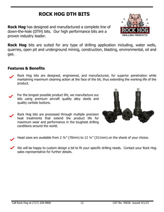 49036 (Rock Hog Catalog) 2015 | PDF