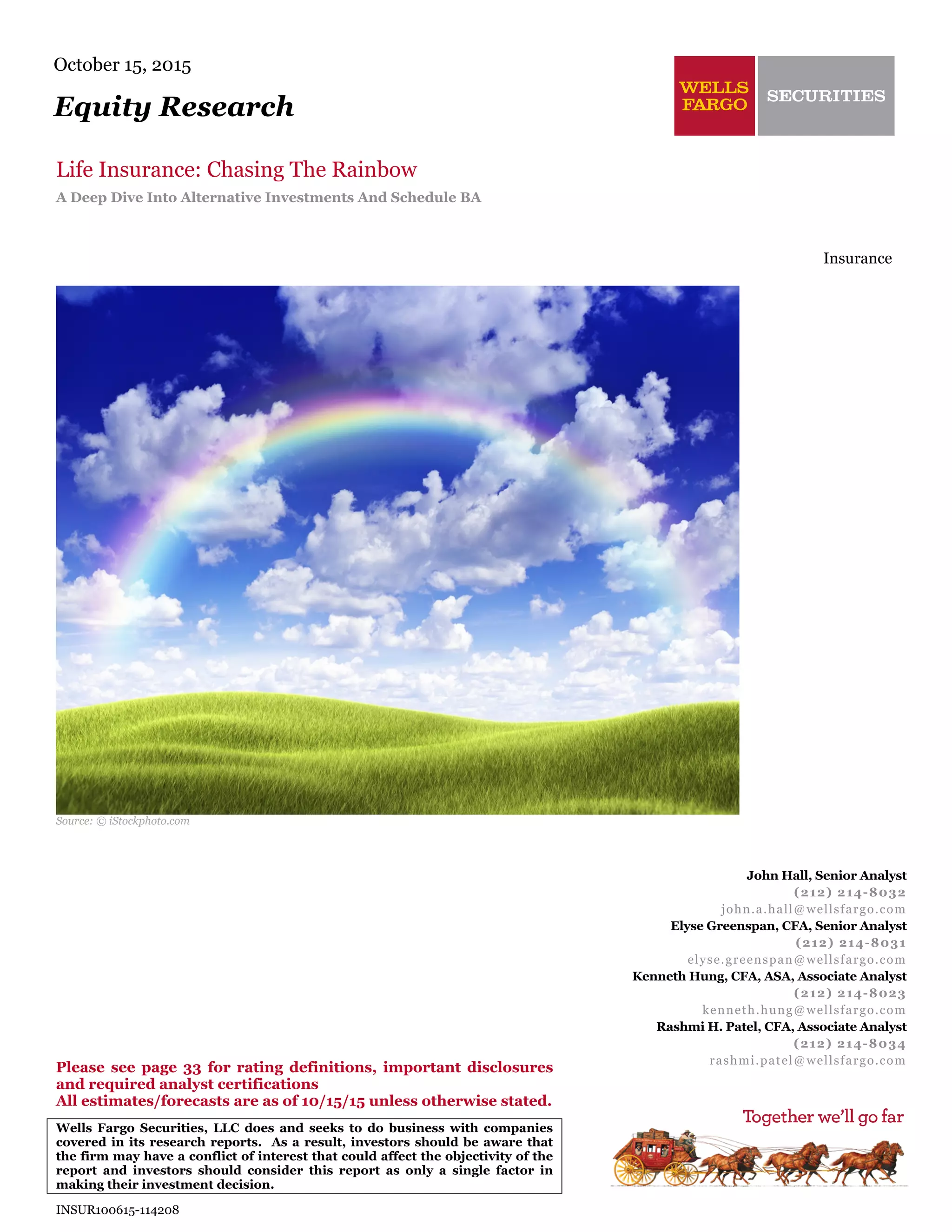 Life Insurance - Chasing The Rainbow | PDF
