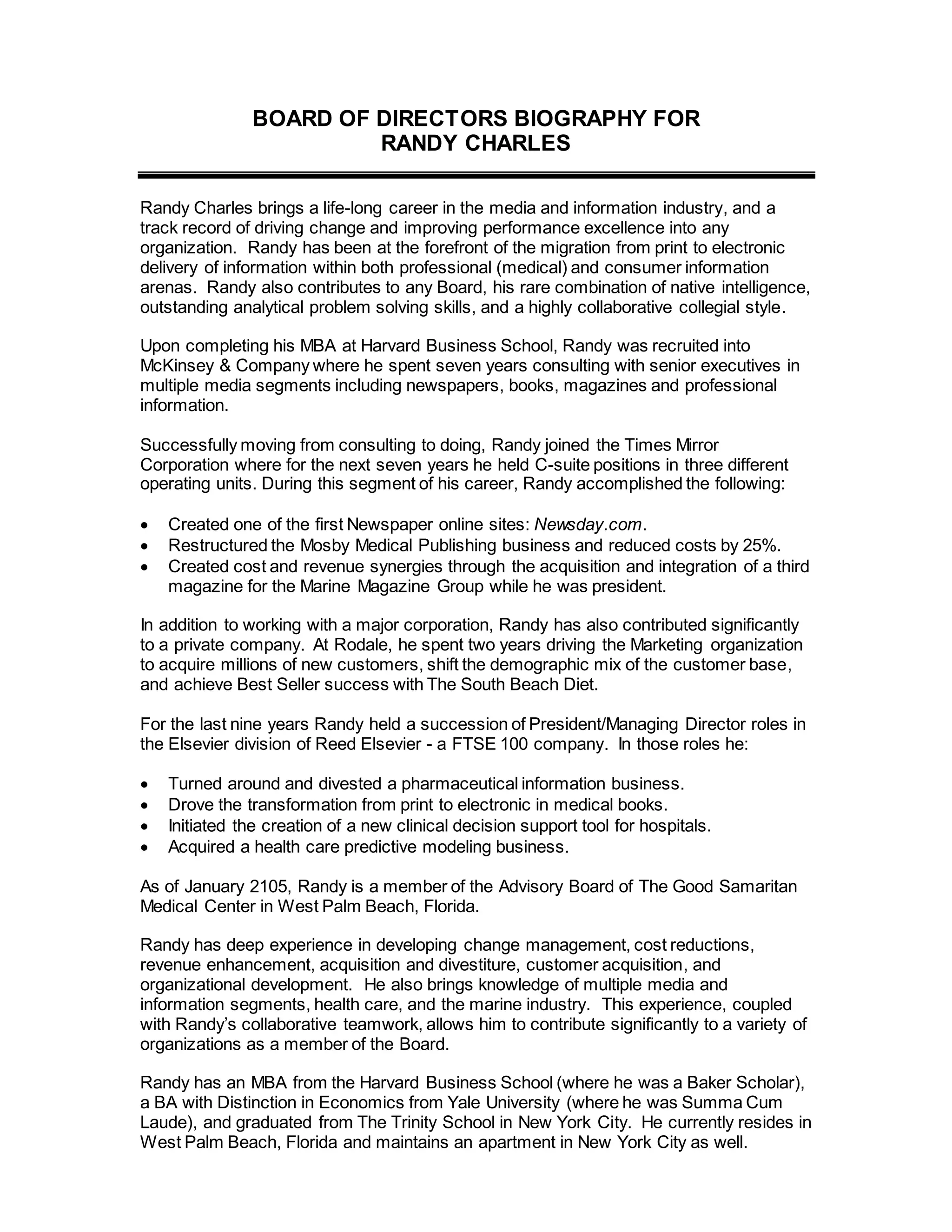 Charles, Randy Bio | DOCX