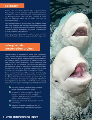 Georgia Aquarium Writing Samples Annual Report 2013 _ Stephanie L ...