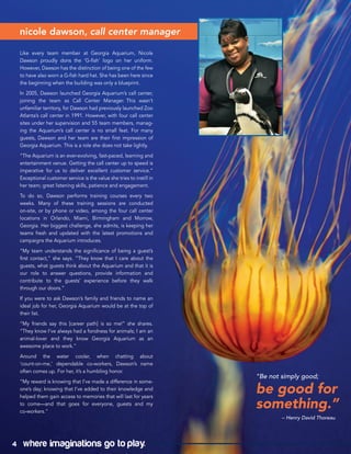 Georgia Aquarium Writing Samples Annual Report 2013 _ Stephanie L ...