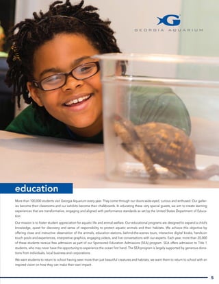 Georgia Aquarium Writing Samples Annual Report 2013 _ Stephanie L ...