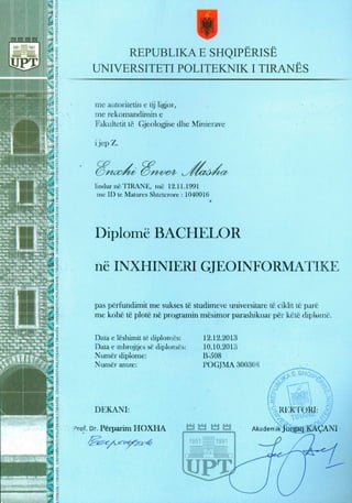 Diplome Bachelor | PDF