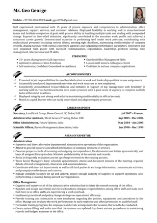 Geo George - New | DOC