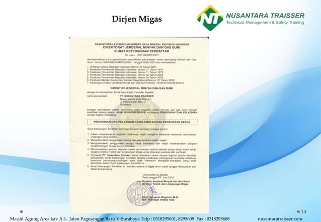 Nusantara Traisser Profile Edit | PPTX