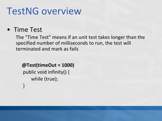 TestNG introduction | PDF