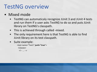 TestNG introduction | PDF