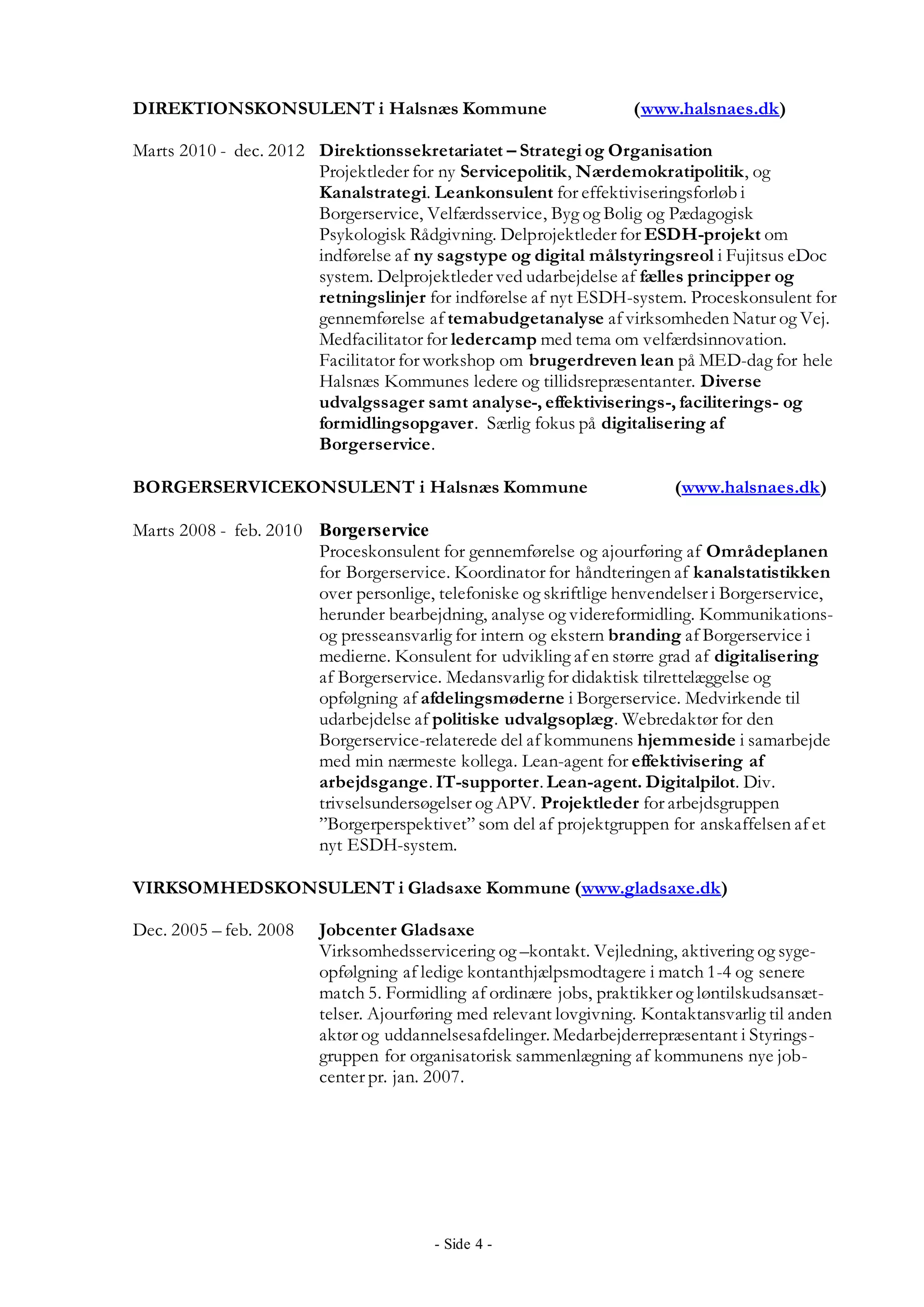 CV - Johnny Damkjær Grenzlikowski | DOCX