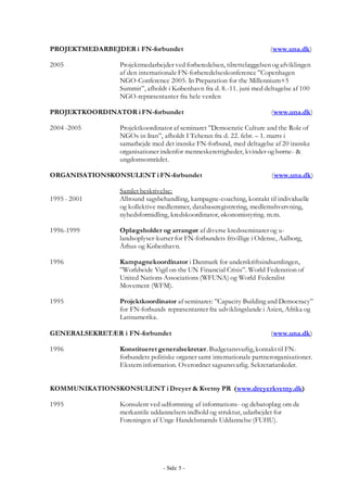 CV - Johnny Damkjær Grenzlikowski | DOCX