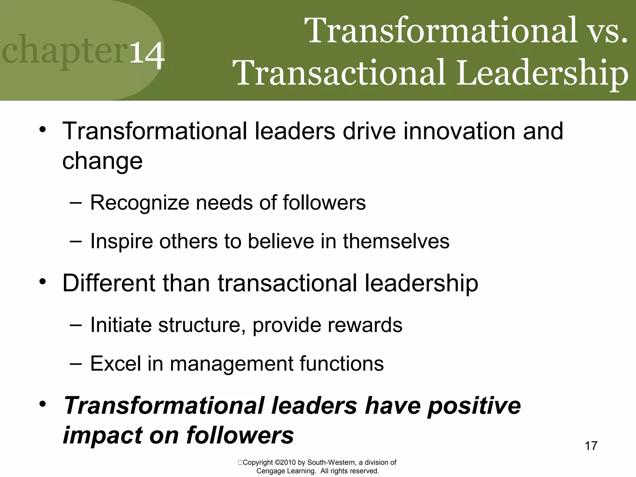 9e daft chapter_14_leadership | PPT