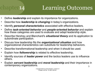 9e daft chapter_14_leadership | PPT