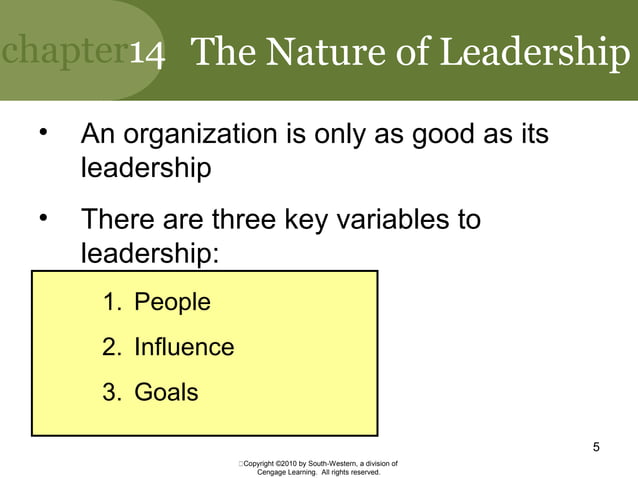 9e daft chapter_14_leadership | PPT | Business Administration | Business